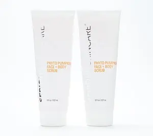 SERIOUS SKINCARE Phyto Pumpkin Face & Body Scrub 8oz Duo - One-color