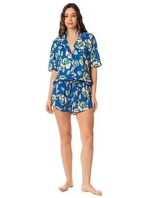 Victoria's Secret Short-sleeve Short Set - Blue