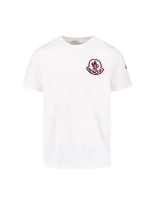 Moncler T-shirts And Polos - White