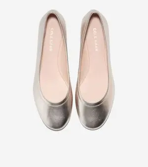Cole Haan Georgie Ballet Flats - Soft Gold