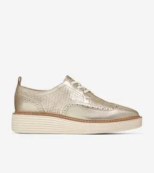 Gold Oxfords