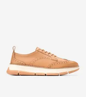 Cole Haan Zerøgrand Rella Wingtip Oxfords - Biscuit-ivory
