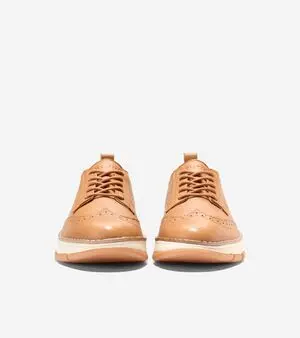 Cole Haan Zerøgrand Rella Wingtip Oxfords - Biscuit-ivory