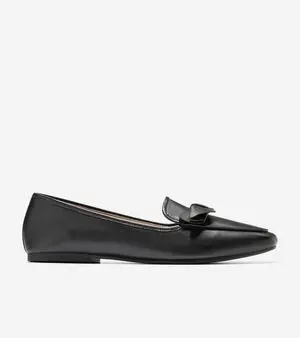 Cole Haan Payson Soft Bow Loafers - Black