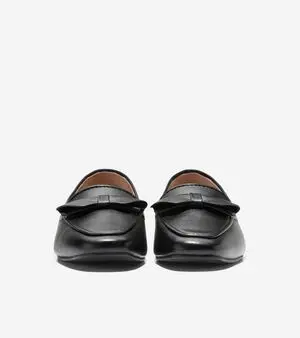 Cole Haan Payson Soft Bow Loafers - Black