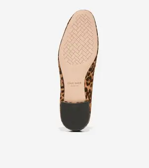 Cole Haan Skylar Ballet Flats - Leopard Print-black