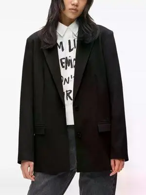 Karl Lagerfeld Quote Blazer