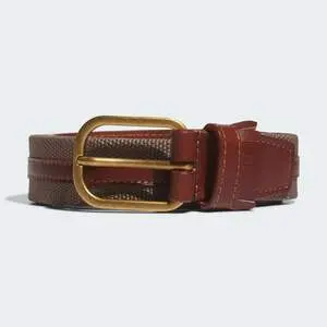 Adidas Originals Golf Leather Belt - Trace Brown