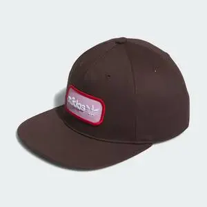 Adidas Golf Tour Archive 5-panel Patch Baseball Cap - Dark Brown