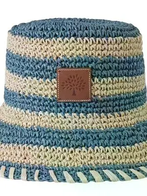 Mulberry Striped Bucket Hat