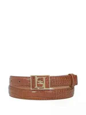 Elisabetta Franchi Embossed Belt