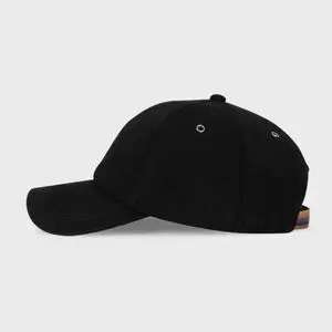 Paul Smith Suede Baseball Cap - Black