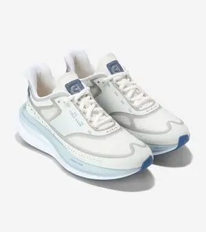 Cole Haan Riginalgrand Quadstar Running Sneakers - Optic White-micro Chip-skyway