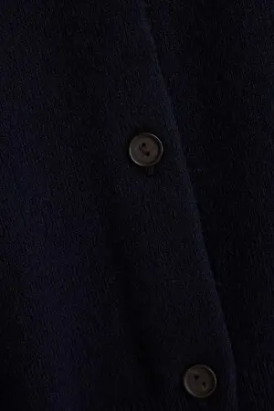 Vince Wool-blend Cardigan - Navy
