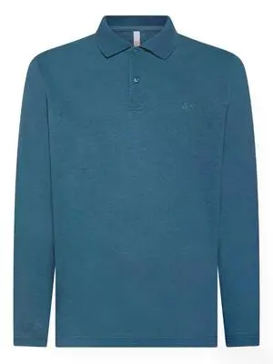 Sun 68 Long Sleeve Polos For Men