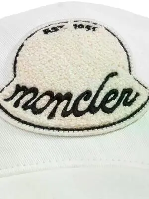 Moncler Logo-patch Baseball Cap - White