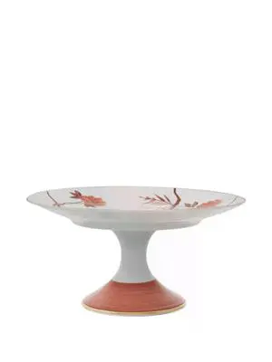 MARIE DAAGE Bouquet De Vie Floral-pattern Cake Stand - White