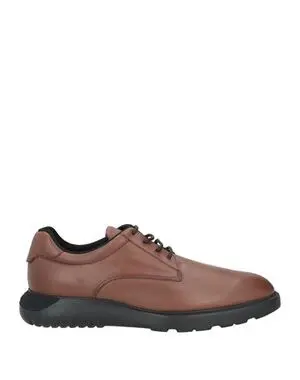 Hogan Leather Sneakers - Brown