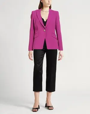 LIU •JO Single-breasted Blazer - Purple