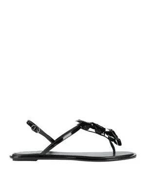 Rene Caovilla Thong Sandal - Black