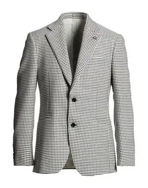 LARDINI Blazer Size Virgin Wool - White