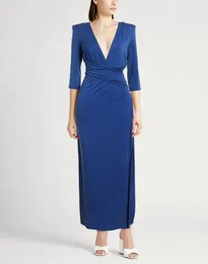LIU •JO Flared Maxi Dress - Blue