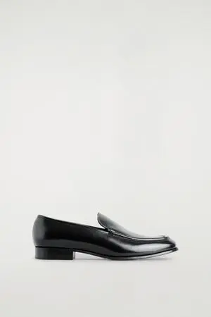 Cos Polished Leather Loafers