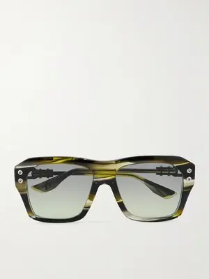 Dita Grand-apx D-frame Sunglasses - Black