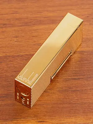 Dunhill Plated Rollagas Lighter