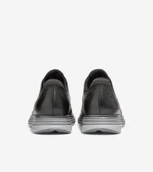 Cole Haan Riginalgrand Ultra Wingtip Oxfords - Black-quiet Shade-sleet