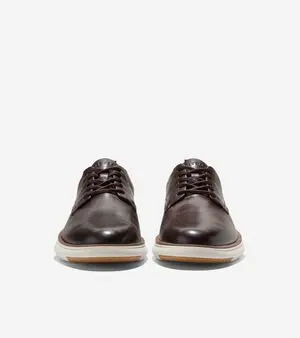 Cole Haan Grand Remix Oxfords - Dark Chocolate-silver Birch