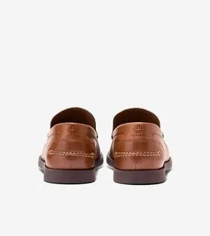 Cole Haan American Classics Hampton Loafers - British Tan-madeira
