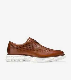 Cole Haan Riginalgrand 2.0 Oxfords - British Tan-white