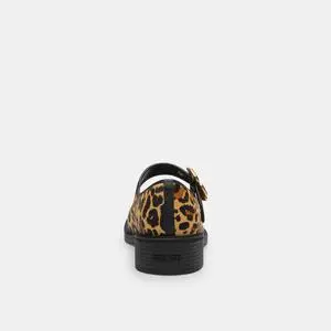 COACH Tea Rose Leopard Print Mary Jane