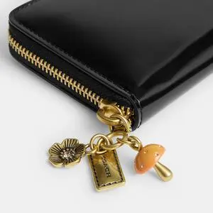 COACH Essential Slim Accordion Zip Wallet With Charms