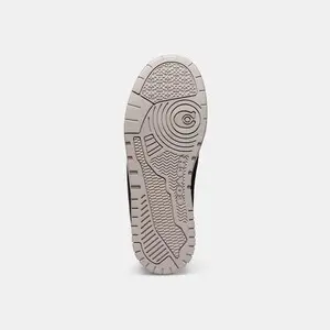 COACH Soho Mixed Signature Sneakers - Black/chalk