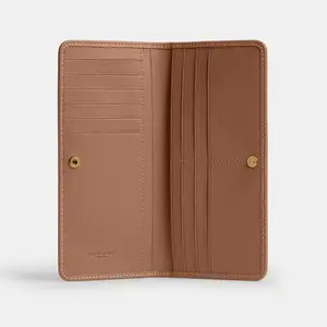 COACH Essential Slim Wallet In Crystal Signature Jacquard