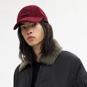 COACH Signature Patch Baseball Cap