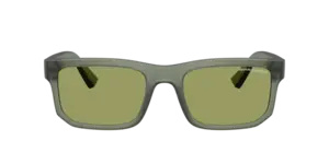 Armani Exchange Square Sunglasses - Frosted Agave
