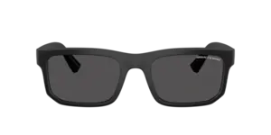 Armani Exchange Square Sunglasses - Matte Black