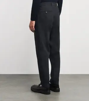 Eleventy Tapered Drawstring Trousers