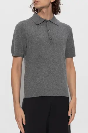 ENTIRE STUDIOS Wool And Cashmere Polo - Grey