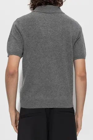 ENTIRE STUDIOS Wool And Cashmere Polo - Grey