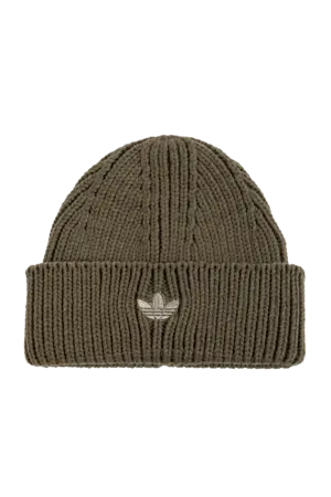 Adidas Originals By Alexander Wang Embroidered Logo Beanie - Green