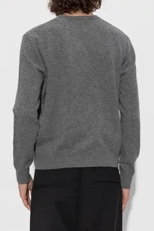 ENTIRE STUDIOS Wool-cashmere Crew Neck Sweater - Grey
