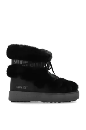 Moon Boot Faux Fur Snow Boots