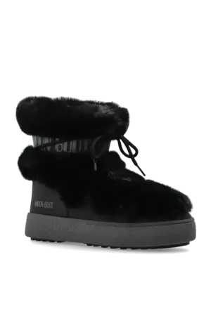 Moon Boot Faux Fur Snow Boots