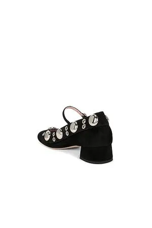 Valentino Garavani Nellcote Ballerina Pump - Nero