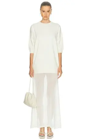 SEROYA Arwen Maxi Dress - Eggshell