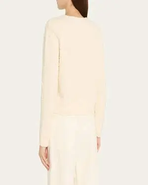 Kobi Halperin Richie Dotted Wool Knit Sweater